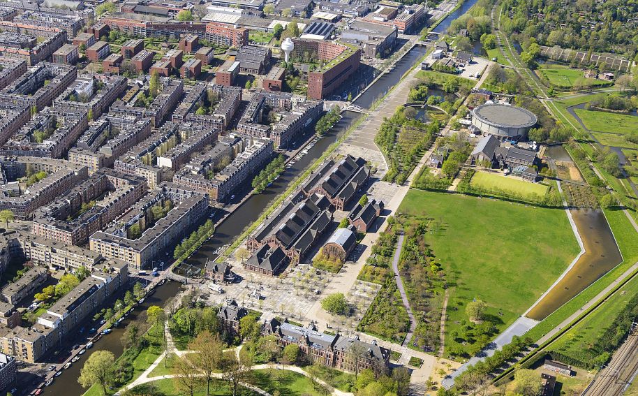 Architectuurplaquette - Cultuurpark Westergasfabriek Amsterdam
