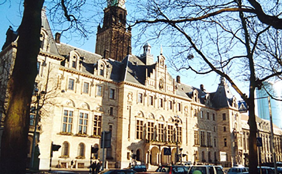 Architectuurplaquette - Stadhuis Rotterdam