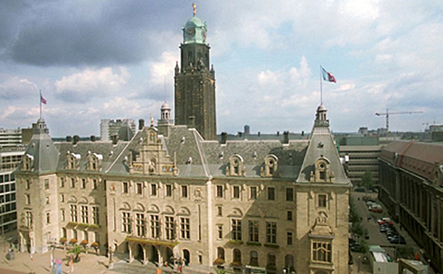 Architectuurplaquette - Stadhuis Rotterdam