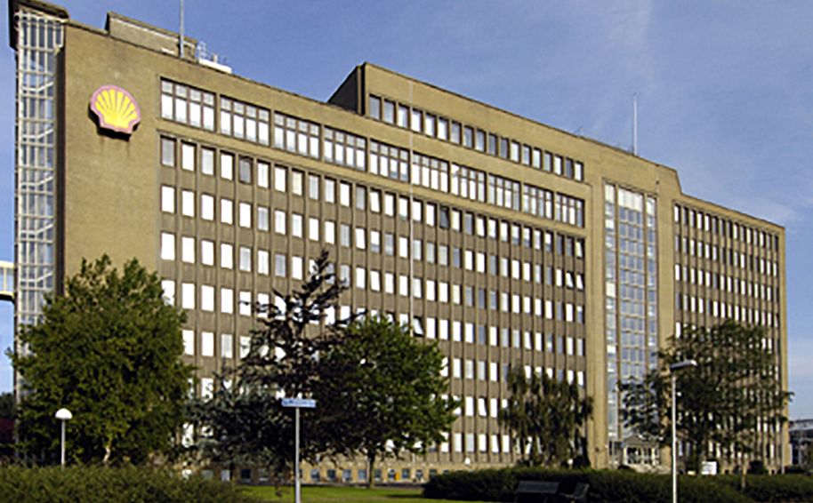 Architectuurplaquette - Centraal kantoor Shell Pernis