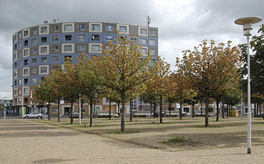 Architectuurplaquette - De Peperklip