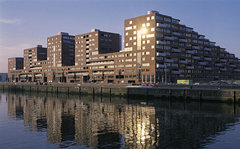 Architectuurplaquette - Woningbouw De Landtong